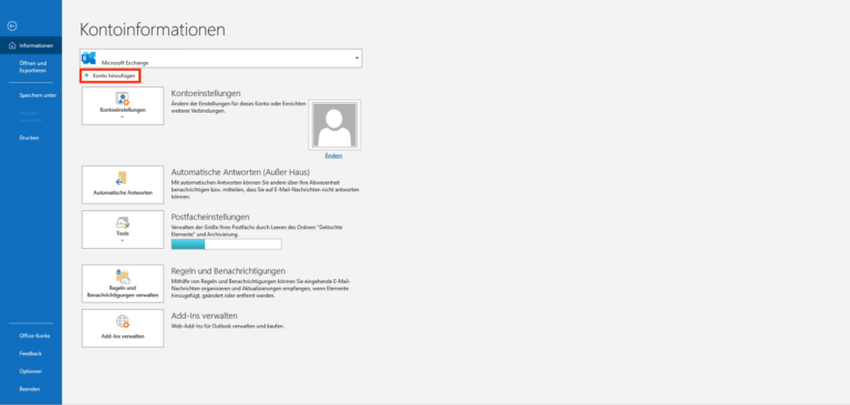 Wie richte ich das Postfach für Outlook Classic in Windows ein? – iWelt ...